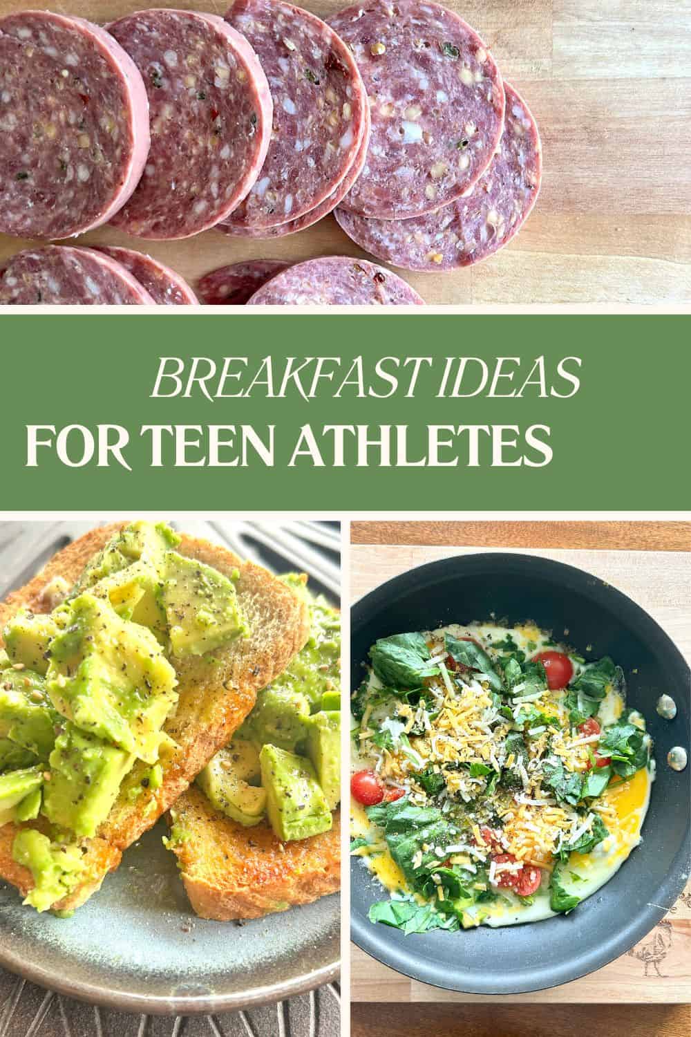 Easy Breakfast Ideas for Teenage Athletes - Keep It Simple Anna Sue